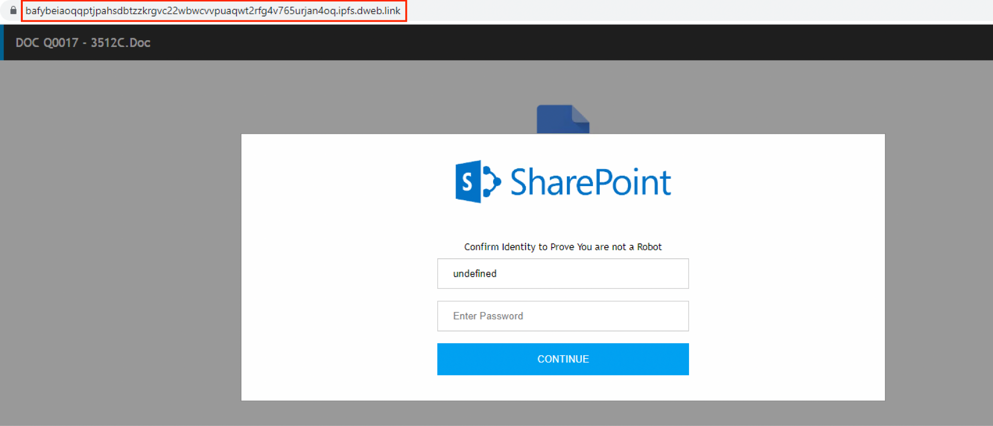 InterPlanetary File System: A Decentralized Place to Host Phishing ...