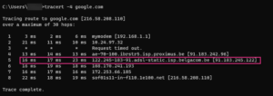 Using Traceroute to Measure Network Latency and Packet Loss - Netskope