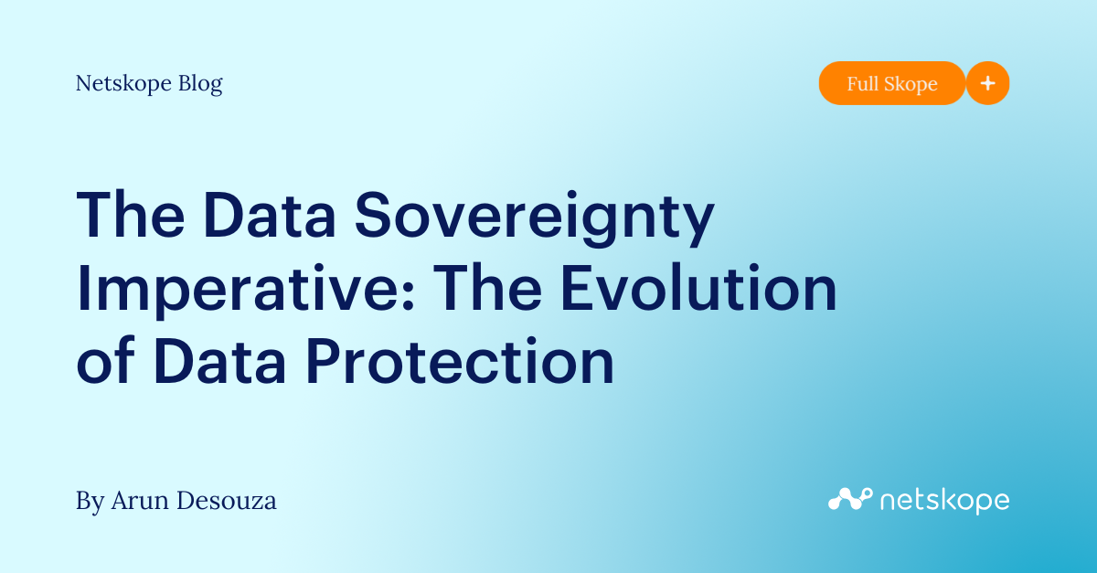 The Data Sovereignty Imperative: The Evolution of Data Protection ...
